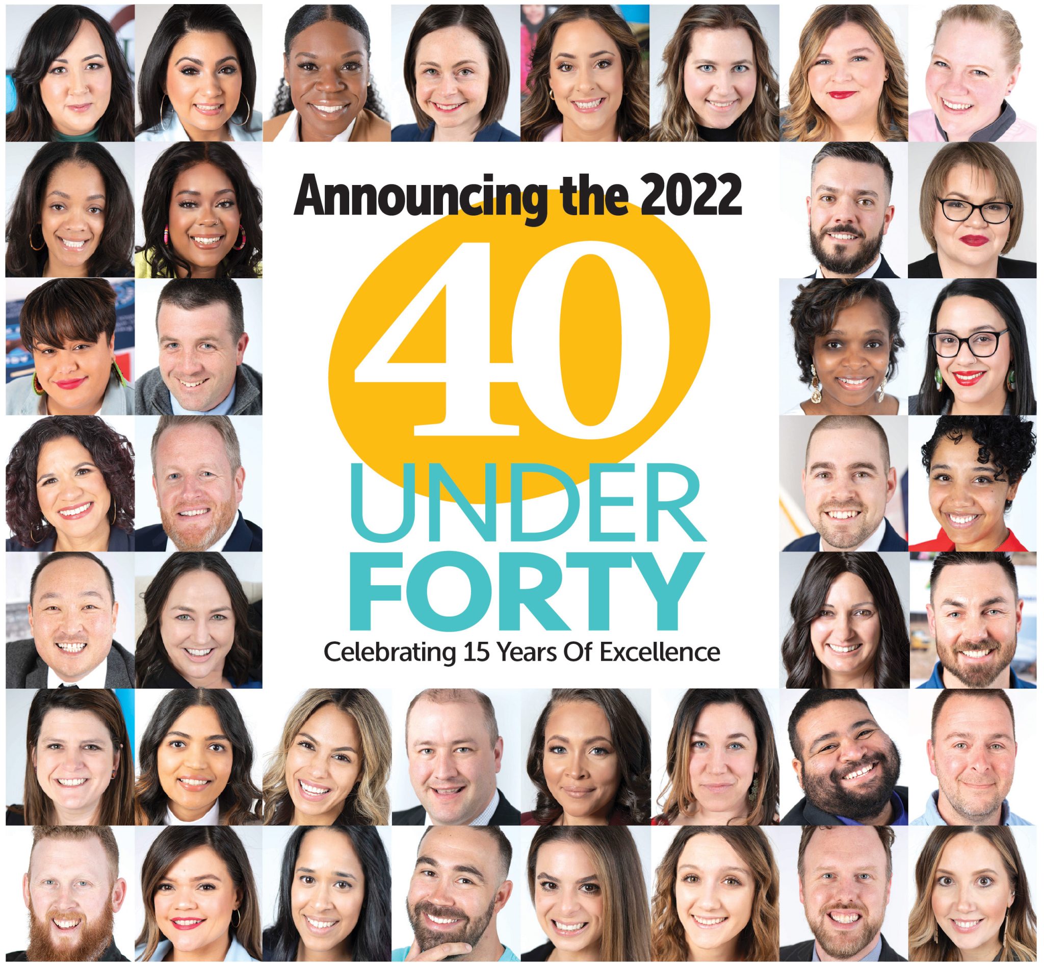 Announcing the 40 Under Forty of 2022 - BusinessWest