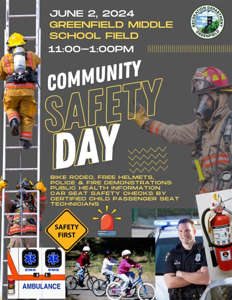Greenfield First Responders Present Community Safety Day - BusinessWest