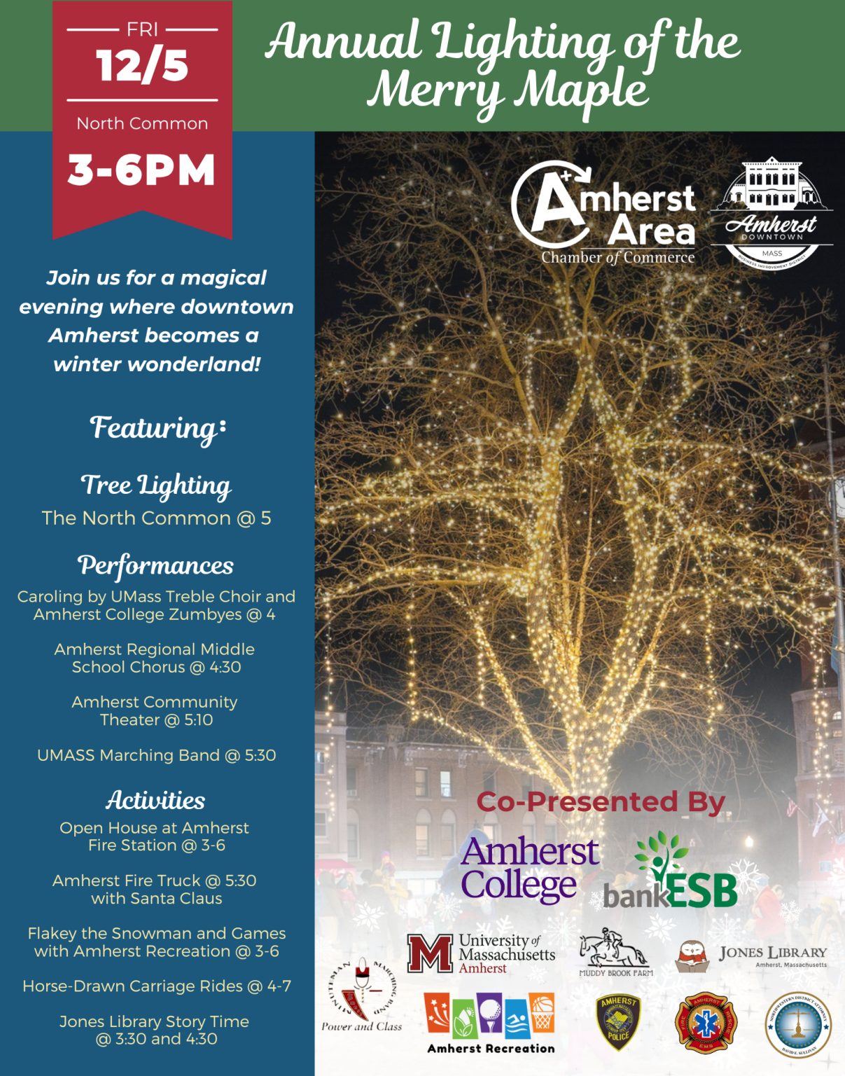 2025 Lighting of the Merry Maple - BusinessWest