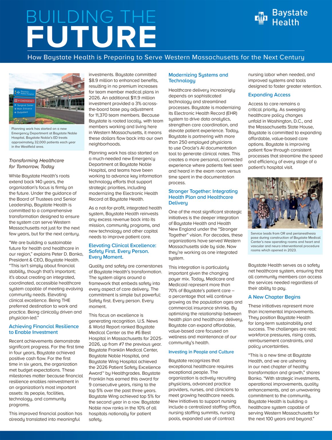 How Baystate Health is Preparing to Serve Western Massachusetts for the ...